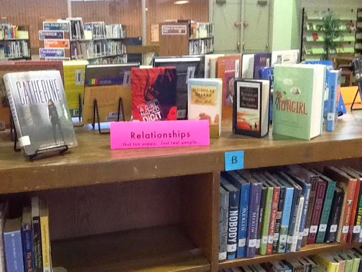 Outrageously Wild (or Wonderful) Librarian: Simple Book Displays "Sell ...