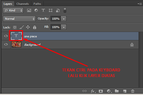 Tutorial Membuat Teks Bergambar Menggunakan Photoshop | Belajar ...