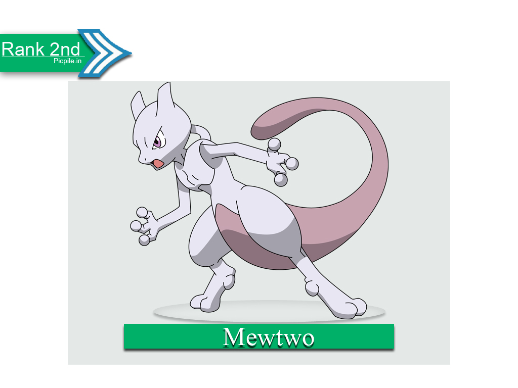 Rank 2nd Pokémon Mewtwo - Abilities, attacks and Species