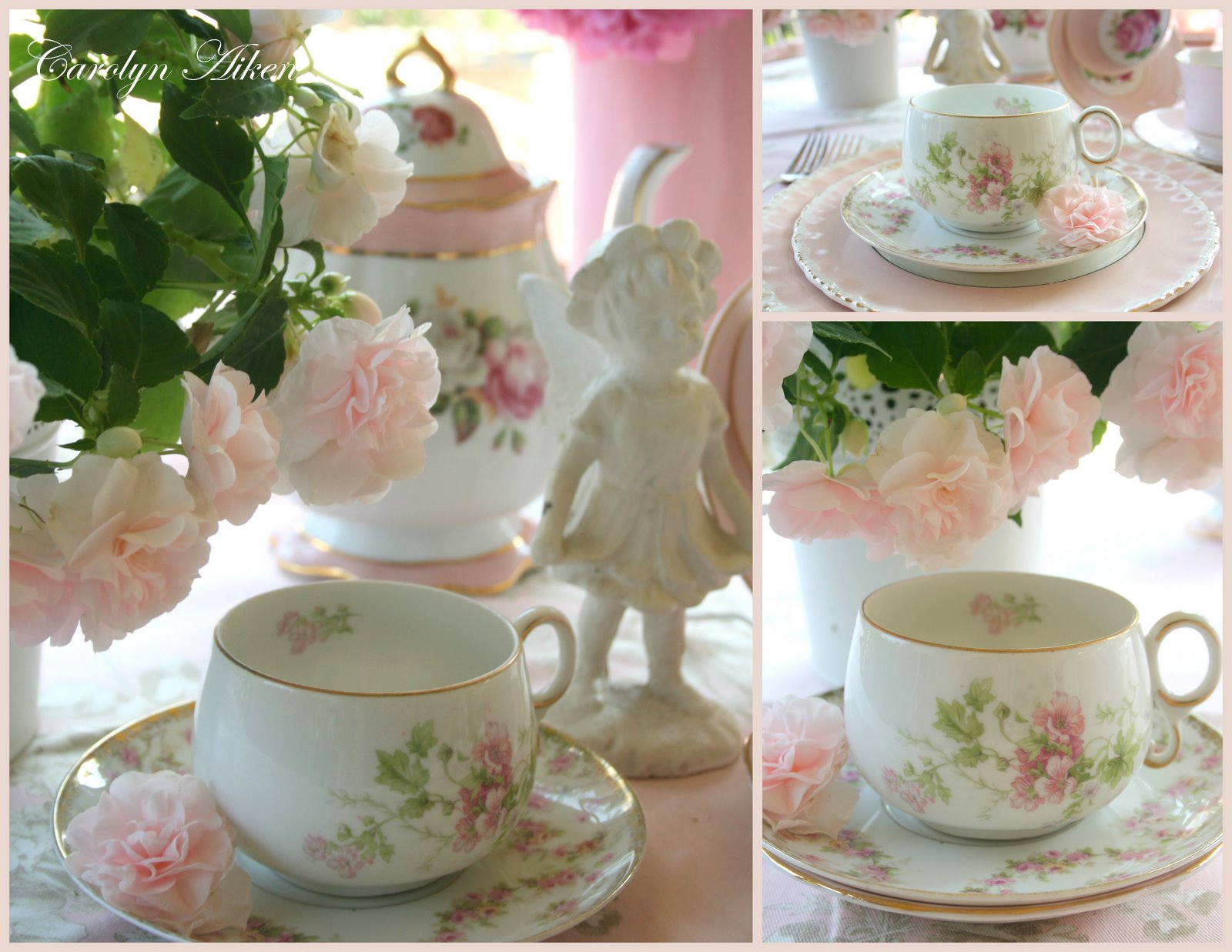 Aiken House & Gardens: Pink Dish Love!