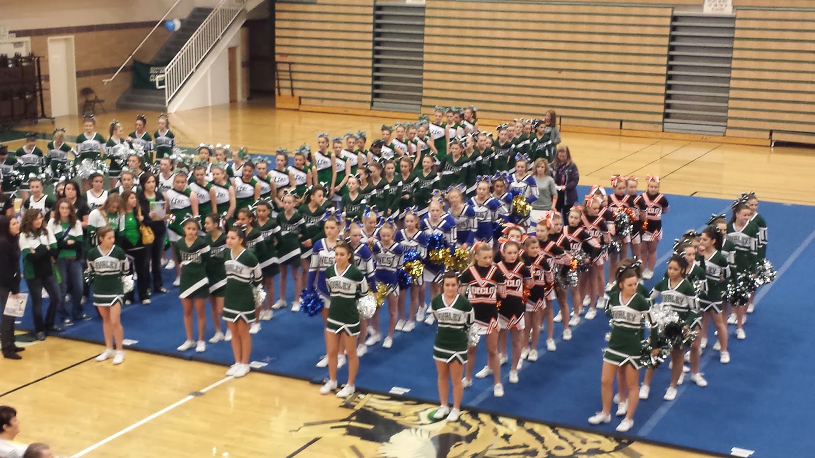 Shirley Bunch: 8th grade Cheer Comp