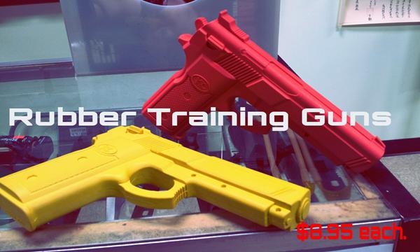 KC Martial Arts Supplies: Product of the Day: Rubber Training Guns!