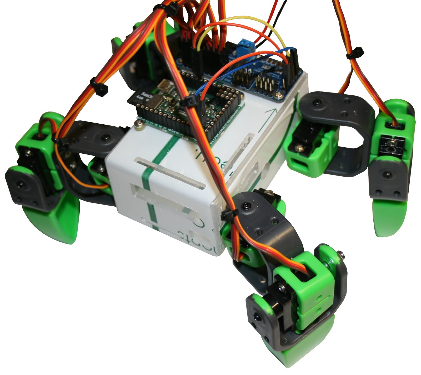 Doggy - un robot 4 pattes, 8 servos pour Arduino, MicroPython et ...