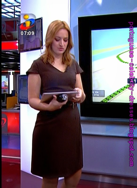 PORTUGUESE CELEBRITY DRESSES: PATRÍCIA MATOS - "DDM" - 15-1-2015