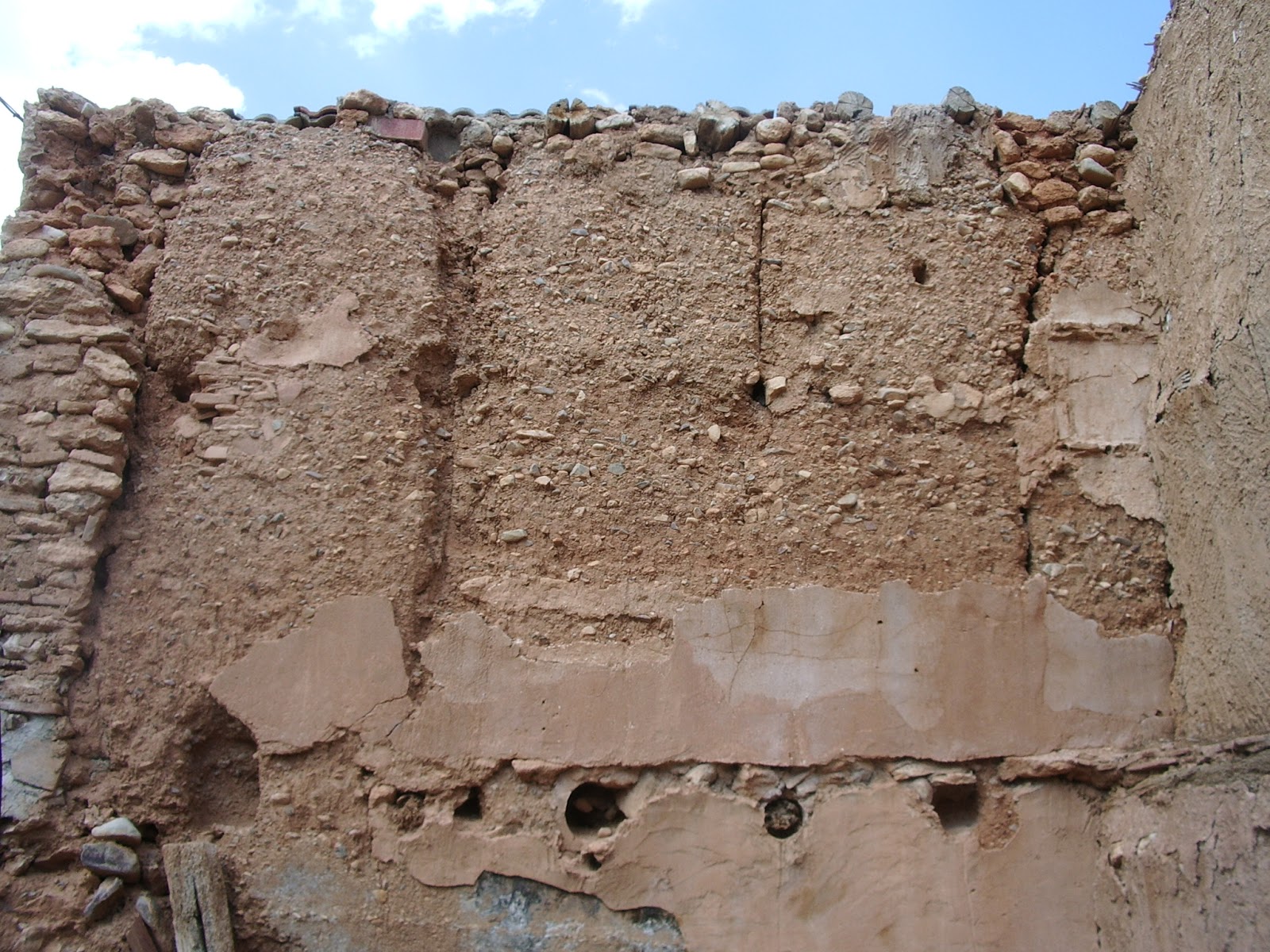 plenas: El tapial en Plenas (3). Tapial ordinario y tapial mejorado