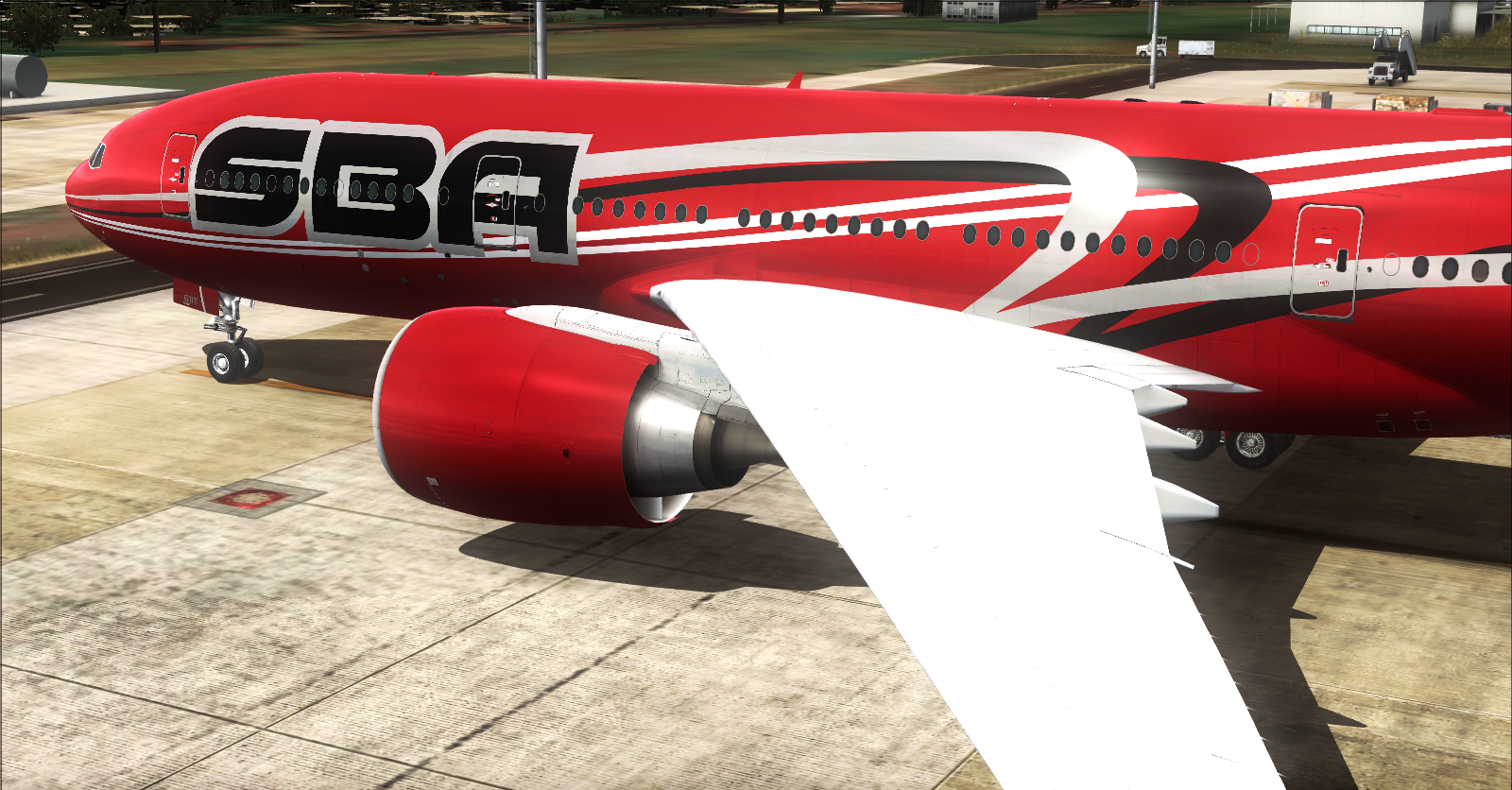 [FSX/P3D] PMDG Boeing 777-200LR SBA Airlines