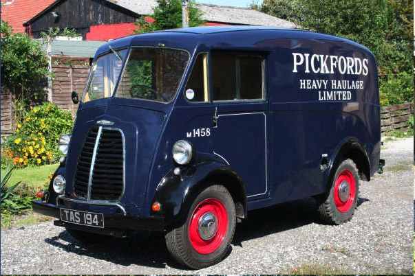 -=-Morris J Type Vans-=- : Pickford J van is for sale.