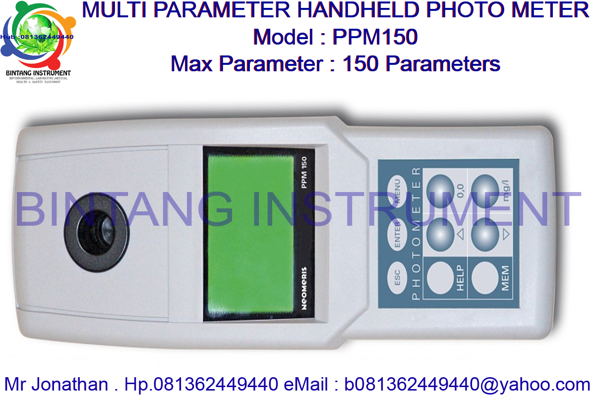 .: 081362449440 Jual Multi Parameter Handheld Photometer Model 150 ...