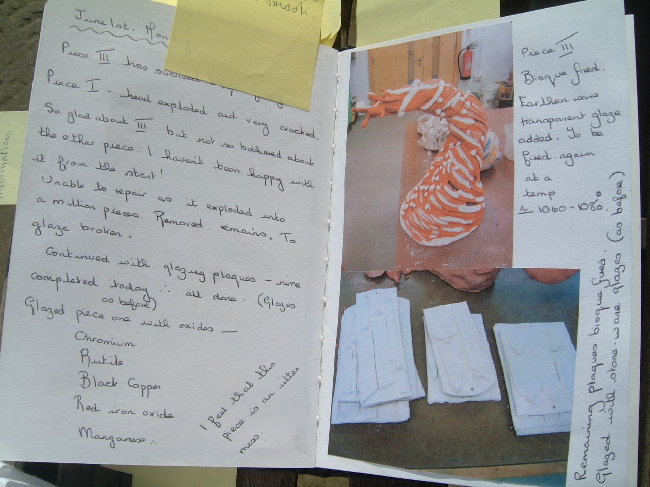 Dave's Final Major Project: Reflective diary example