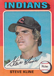 1975 Topps (it's far out, man): #639 - Steve Kline