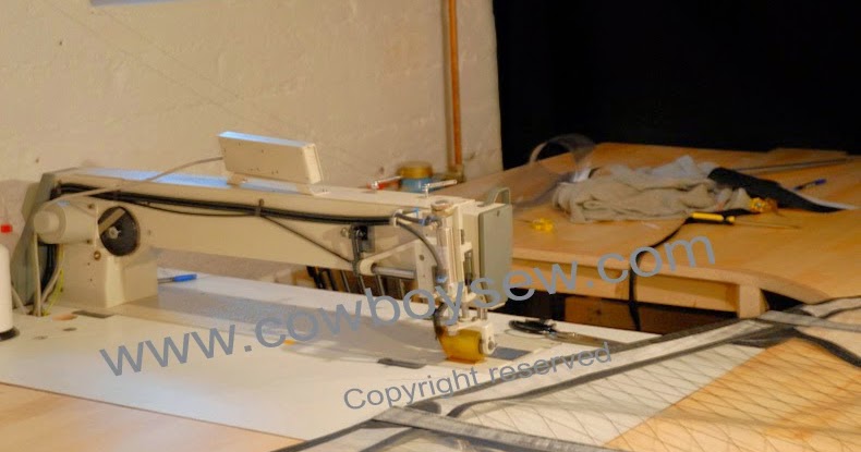 Heavy duty industrial sewing machines: 9518-30 Long arm zigzag sail ...