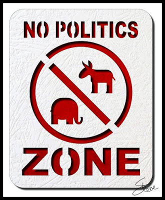 Scrollsaw Workshop: No Politics Zone Sign Scroll Saw Pattern.