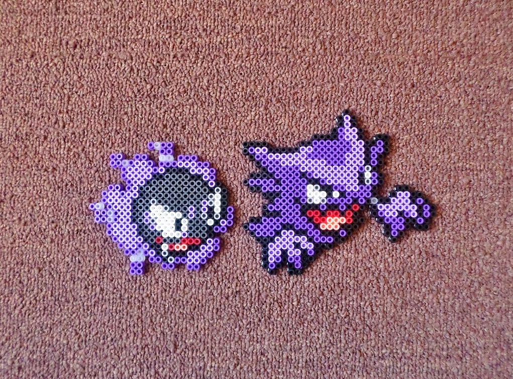 Long Black Fingers : Pokemon Perler Beads Set Six (more added)