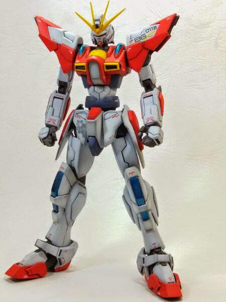 Custom Build: MG 1/100 "Build Burning Gundam"