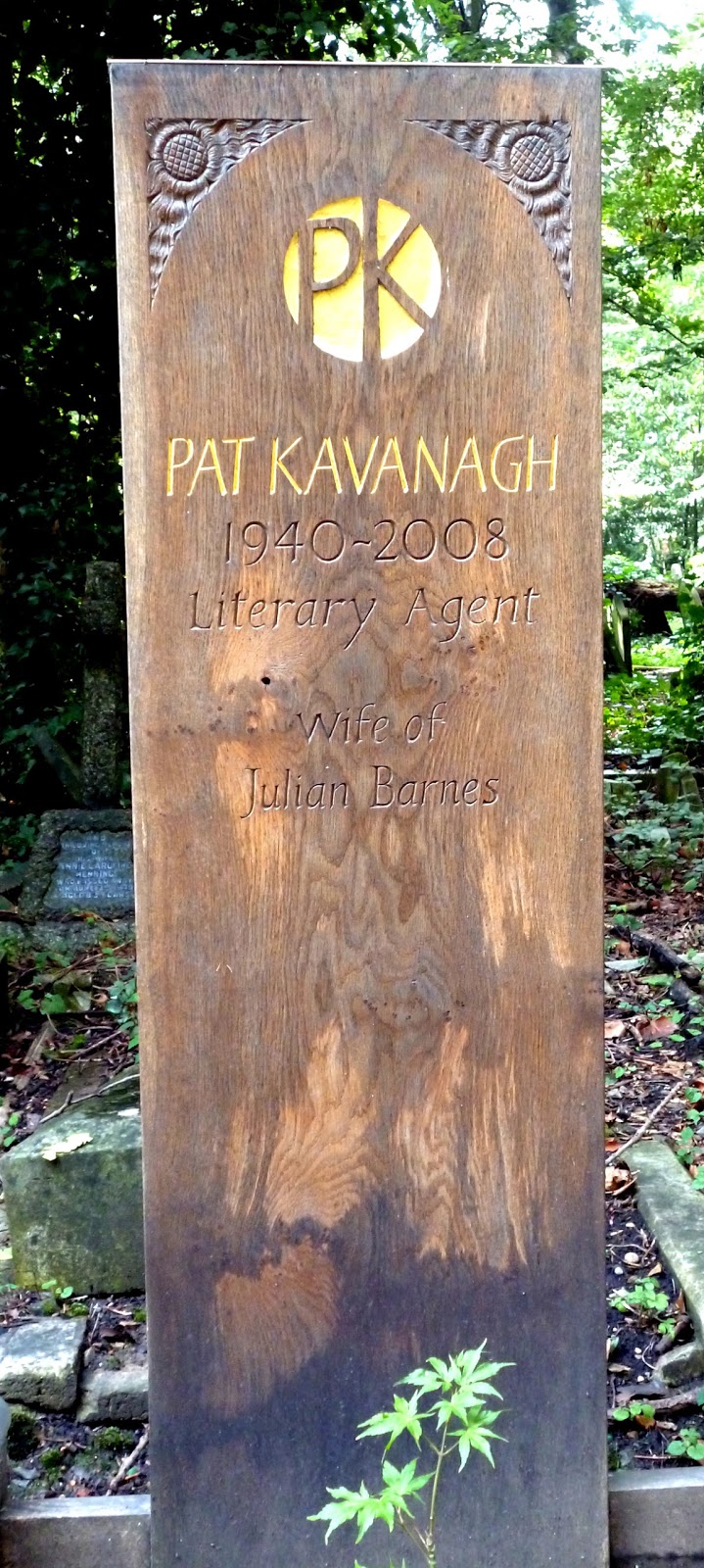 Dr Tony Shaw: Highgate Cemetery #17: Pat Kavanagh