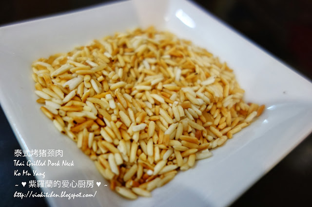 Violet's Kitchen ~♥紫羅蘭的爱心厨房♥~ : 泰式烤猪颈肉 Thai Grilled Pork Neck | Ko Mu ...