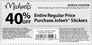 Coupons Corner: Michaels Printable Coupon