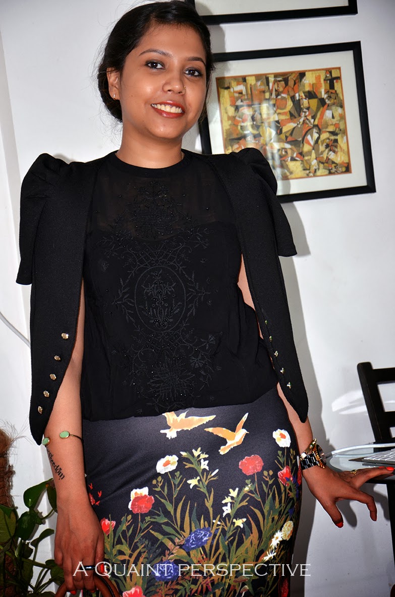 A Quaint Perspective: Five Days Five Looks One Pal - Sudipta Nandi Look 2