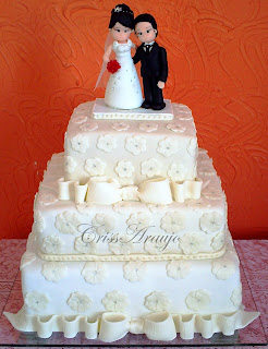 Arte & Bolo: Bolo de Casamento