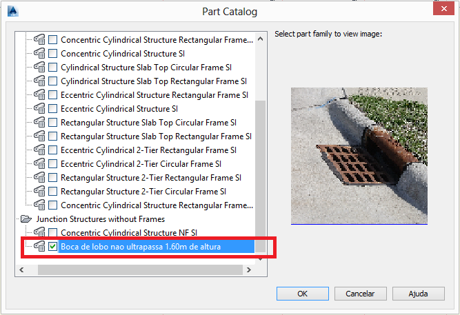 Part Builder - Autodesk Civil 3D