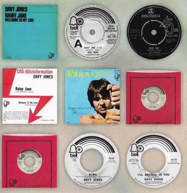 Pop On The Run: Davy Jones - The Bell Recordings 1971-72 (2012 Friday ...