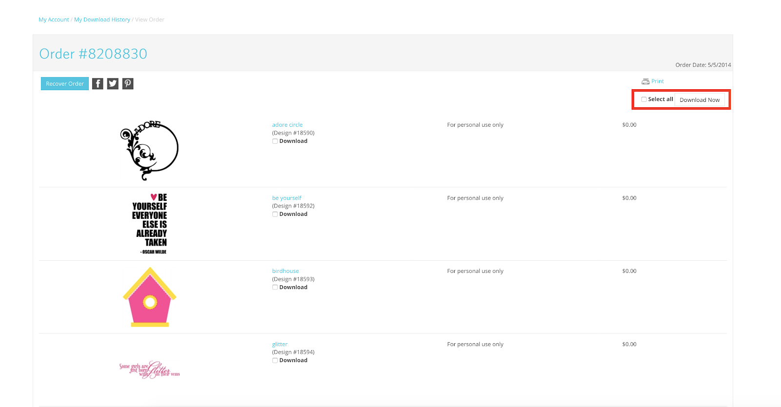 New Download Option for Silhouette Design Store Purchases - Silhouette ...