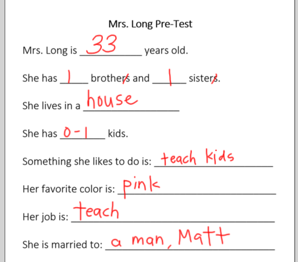 Eagle's Nest Press: All About Mrs. Long