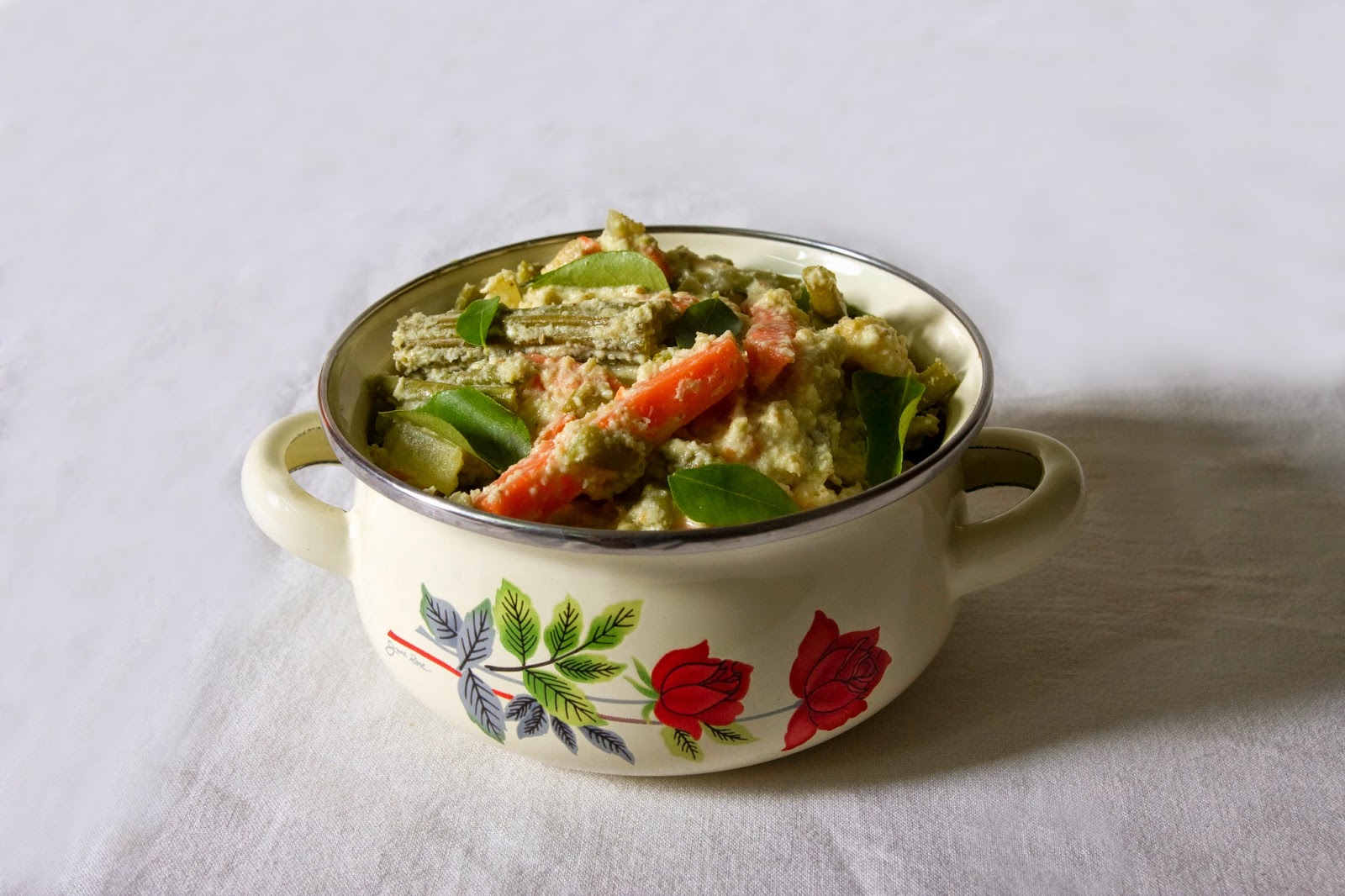 Nimmy's Kitchen: Aviyal (Mix vegetable in Curd)