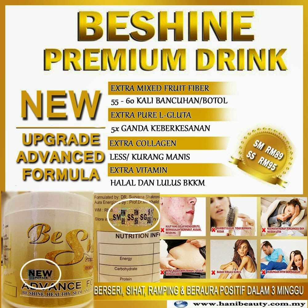 Balqis Batrisya Collection: NEW!! BESHINE PREMIUM DRINK UPGRADE ...