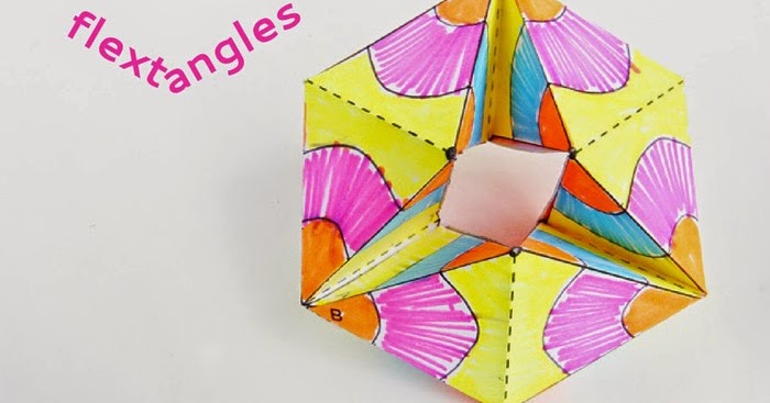 Paper Toys: Flextangles (descarga, imprime y arma)