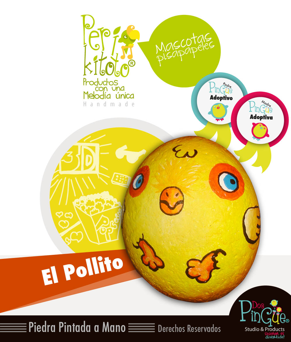 Dos Pingüe Studio: El Pollito de Perikitoto®