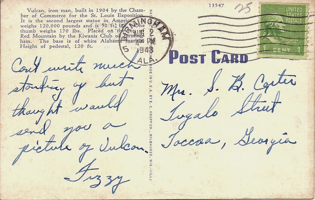 Alabama Yesterdays: Some Old Alabama Postcards (1)