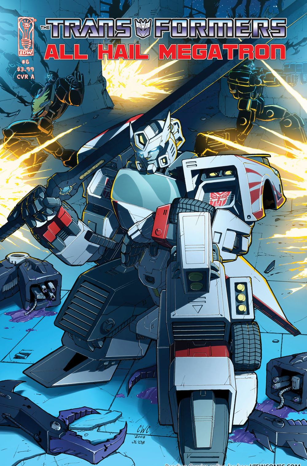 The Transformers All Hail Megatron 006 2008 | Read The Transformers All ...