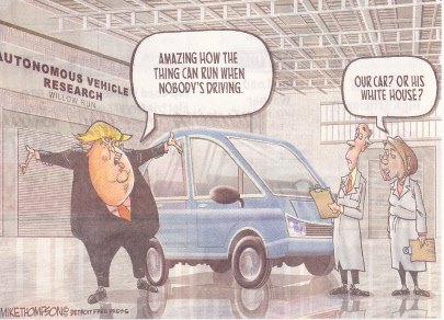 DETROIT VIEWS - COMMENTS: President Trump - Chief Buffoon - Comic Foil ...