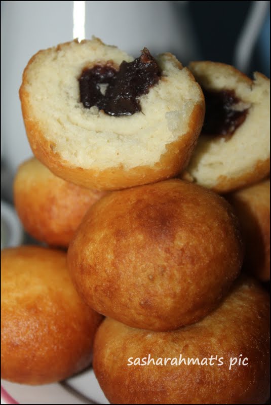 love to cook , love to eat: pau goreng berinti kacang merah