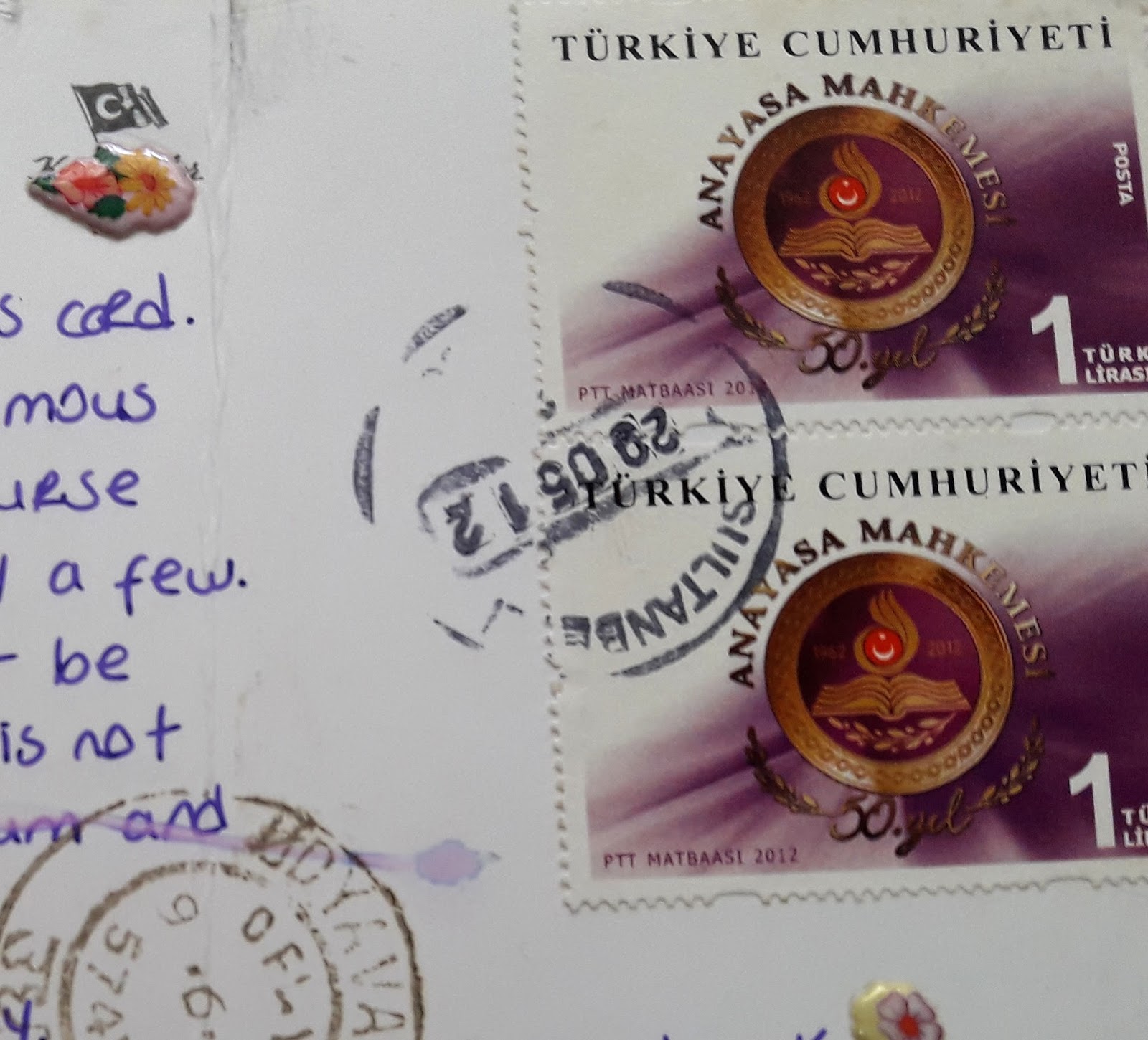 Namaste Postcards: Turkey : Map