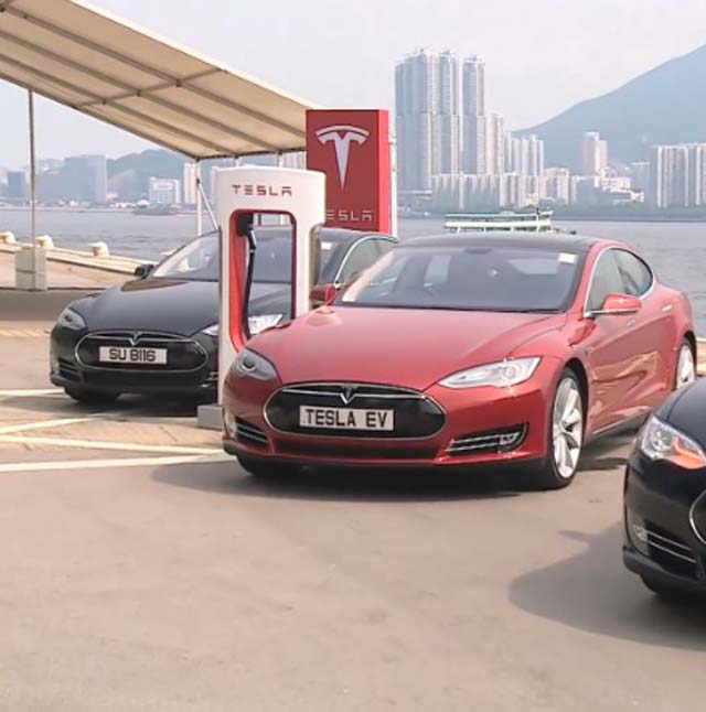 Tesla se hace con el 80% del mercado de coches eléctricos en Hong Kong ...