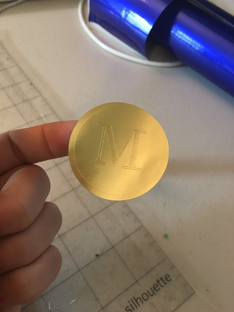 Etching and Embossing on Foil Sticker Paper with Silhouette CAMEO ...