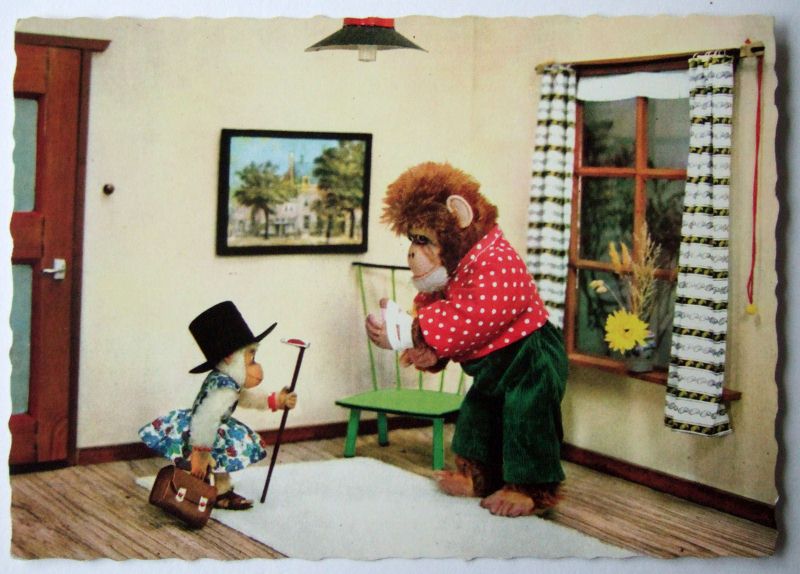 Curious Objects: Friday Postcards - Hey, Hey! We're the Monkeys