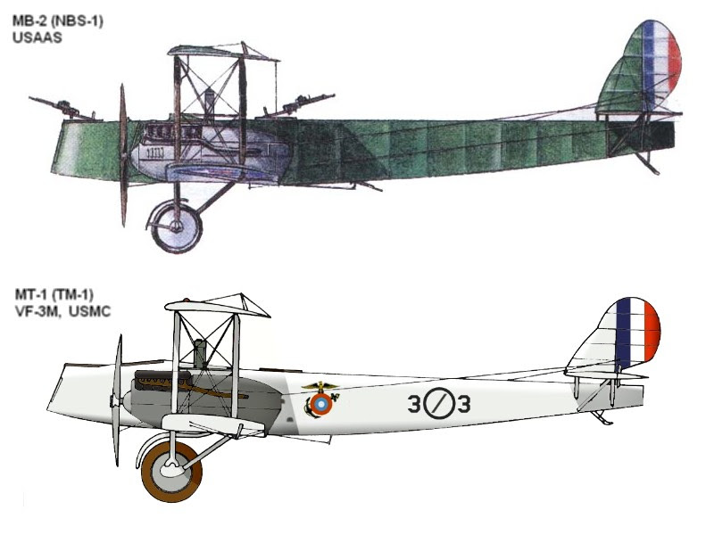 AVIÕES MILITARES: Martin MB-1, MB-2/NBS-1
