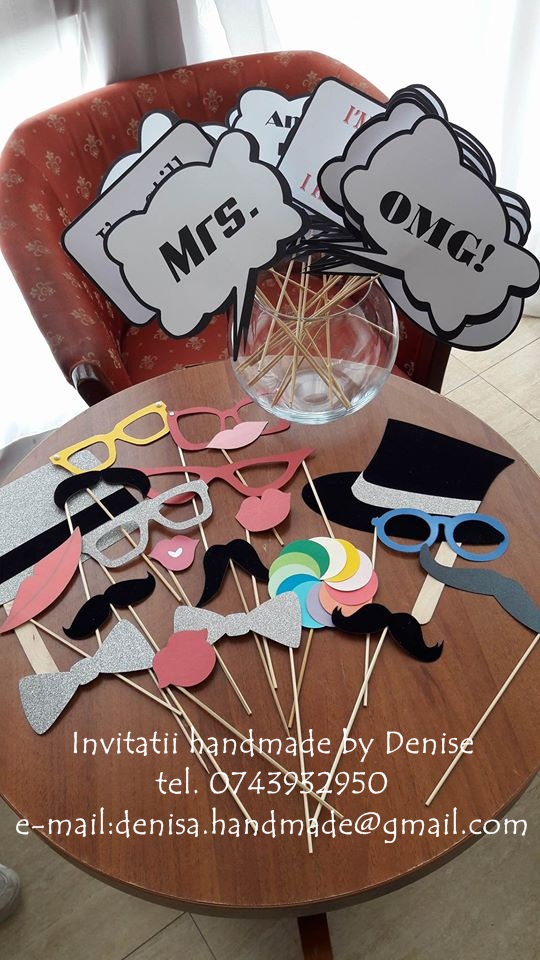 Invitatii nunta/botez handmade