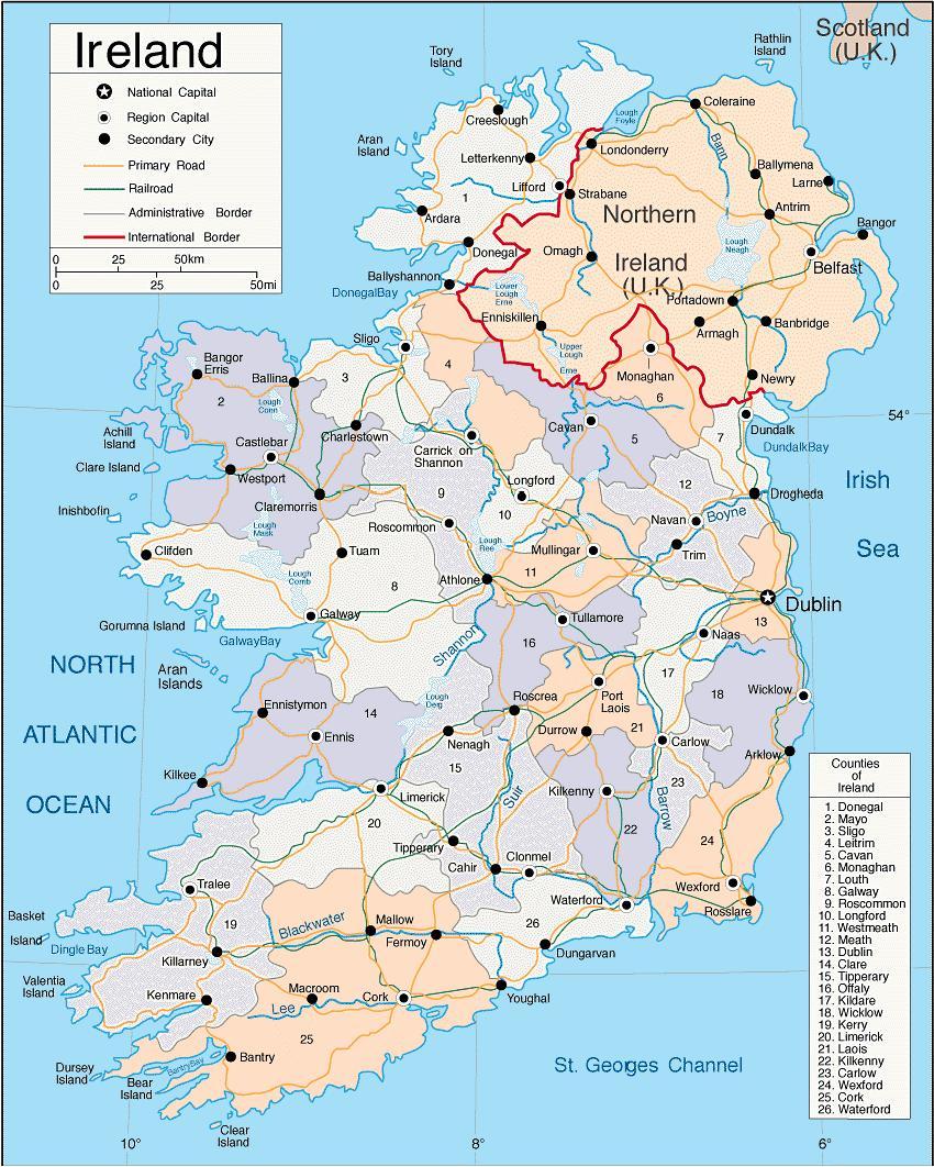 Ireland : Thematic Maps