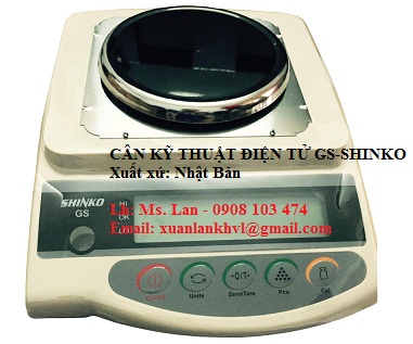CÂN VIBRA SHINKO - NHẬT BẢN: CÂN ĐIỆN TỬ SHINKO 2 SÔ LẺ
