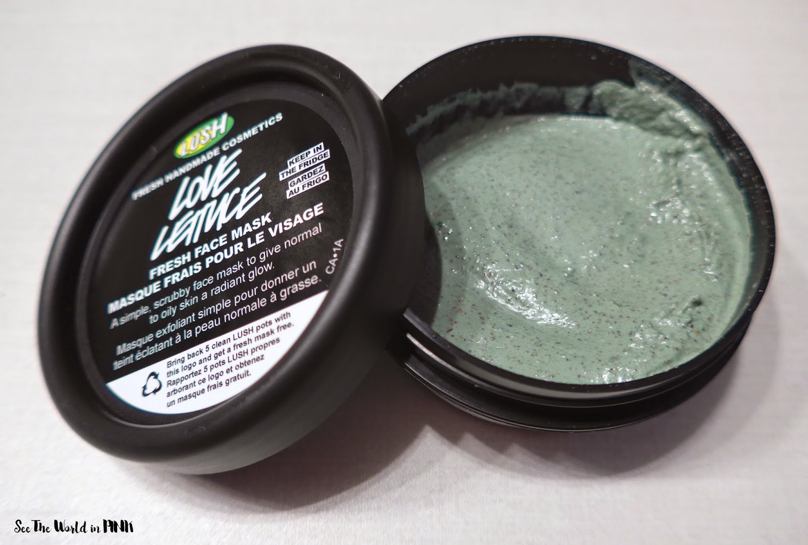 Skincare Sunday Product Review - Lush Fresh Face Mask "Love Lettuce ...