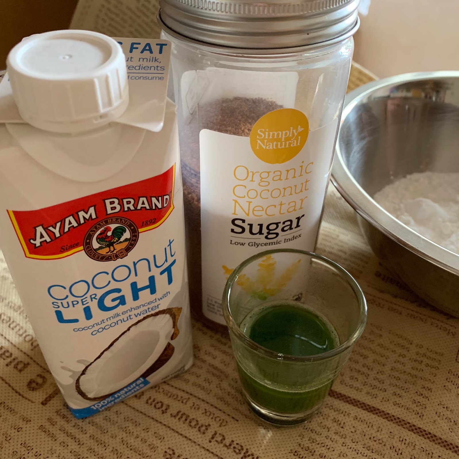 My Mind Patch: Pandan Ondeh-Ondeh in Coconut Milk Syrup