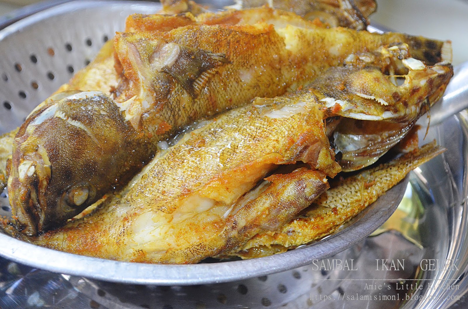 Sambal Ikan Gelek - Amie's Little Kitchen