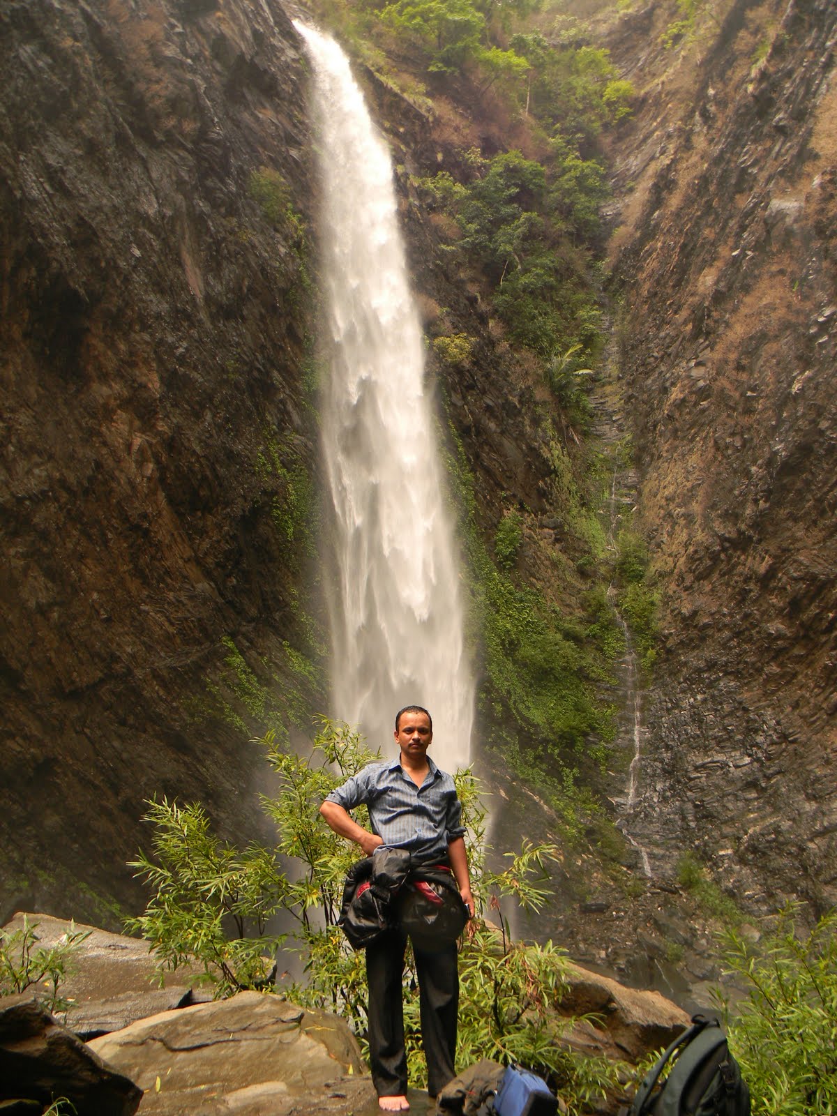 YENNAAR: Kudlu (Koodlu) falls, Agumbe, Karnataka