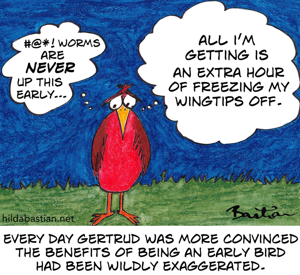 Statistically Funny: What's so good about "early," anyway?