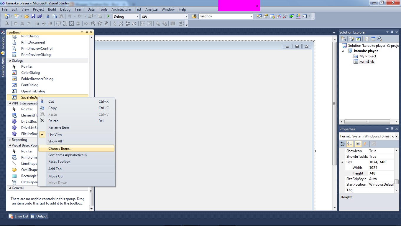 Membuat Player Karaoke dengan VB.NET 2010