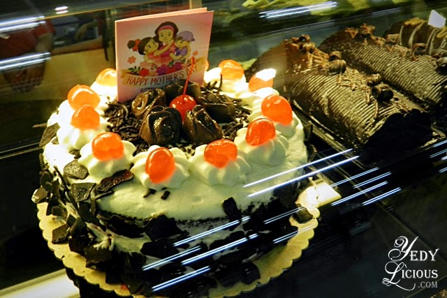 Red Ribbon Mother’s Day Black Forest Cake and Mother’s Day Mamon ...